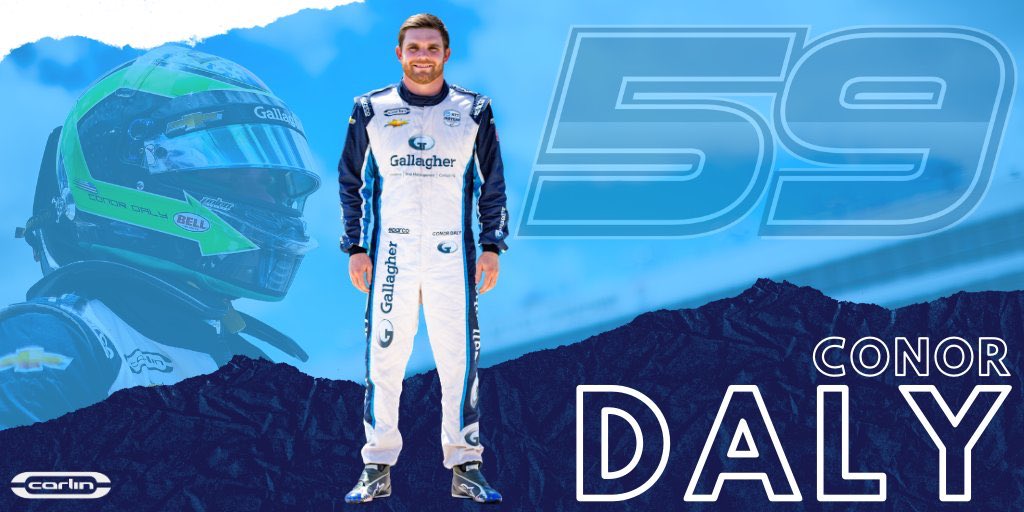 Carlin oficializa la presencia de Conor Daly en los circuitos ovalados ...