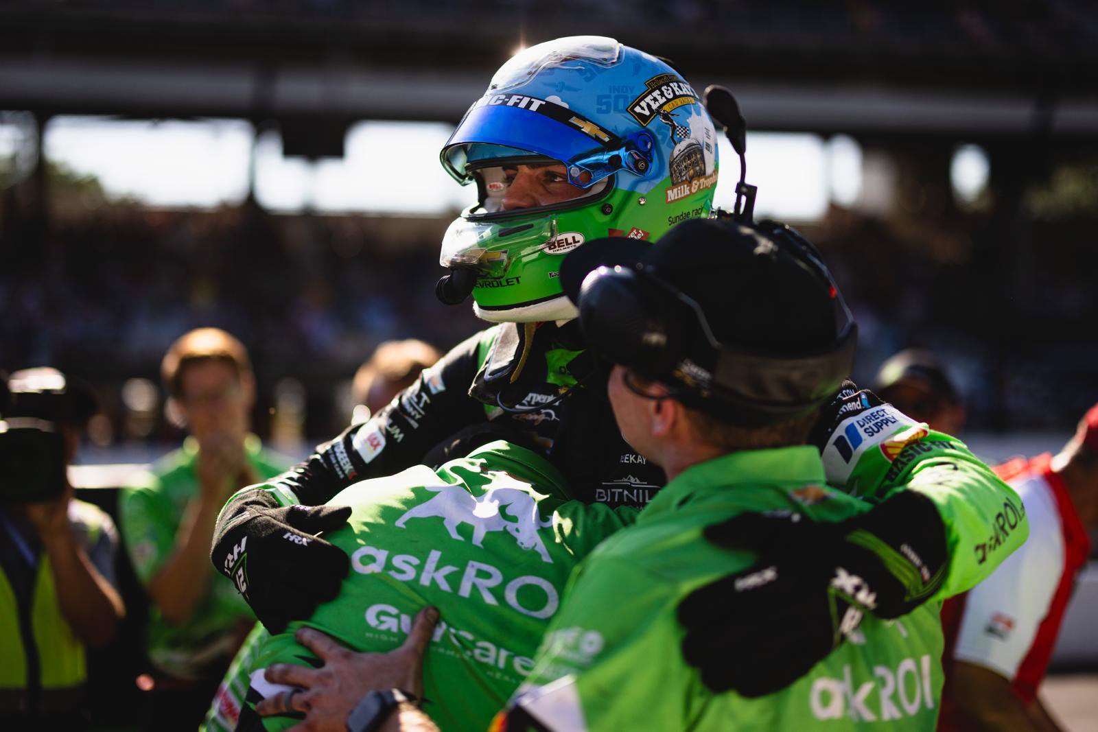 Rinus VeeKay se despide de Ed Carpenter cinco años después - MotorTime